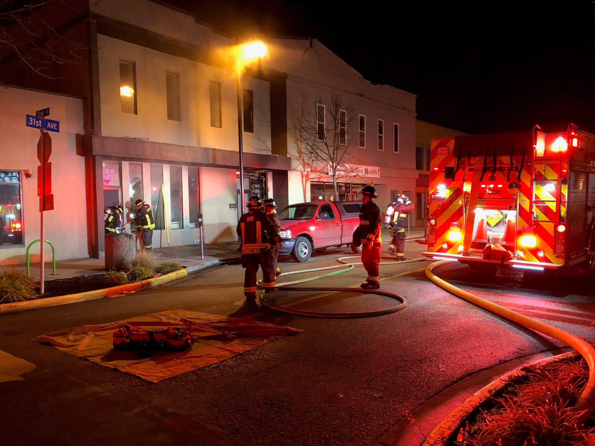 Vernon firefighters respond to downtown structure fire | City of Vernon