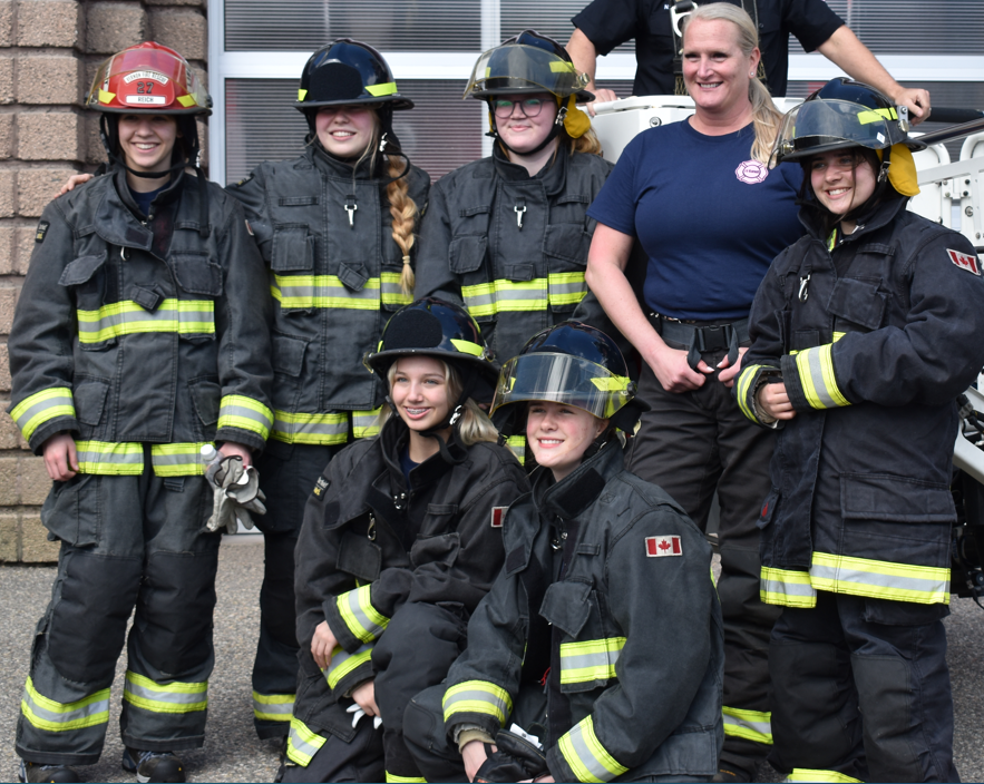 Igniting possibilities: Female students introduced to firefighting as a ...