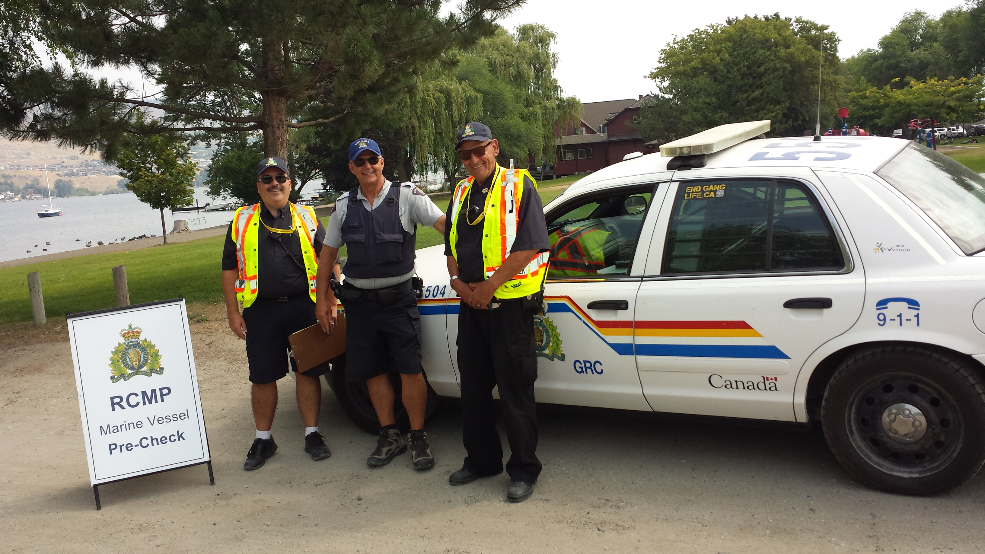 RCMP and volunteers begin marine pre-checks in Vernon | City of Vernon